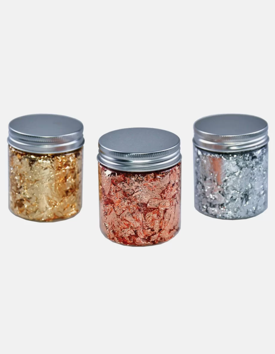 Gold Flakes • Paper Alchemy